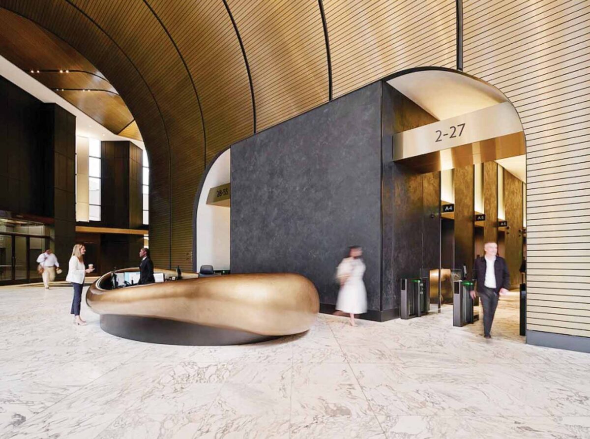 Metal designs revitalize iconic office tower - Chemetal